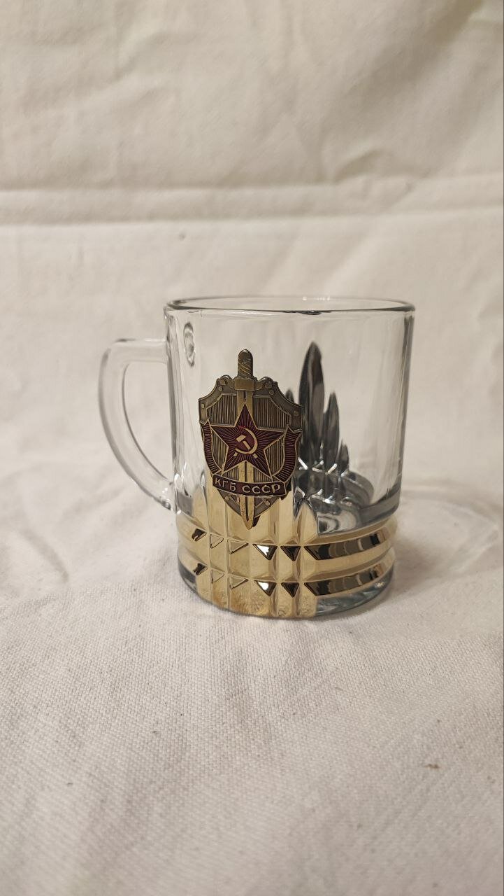 Кружка для чая, подарочная "КГБ СССР", 300мл