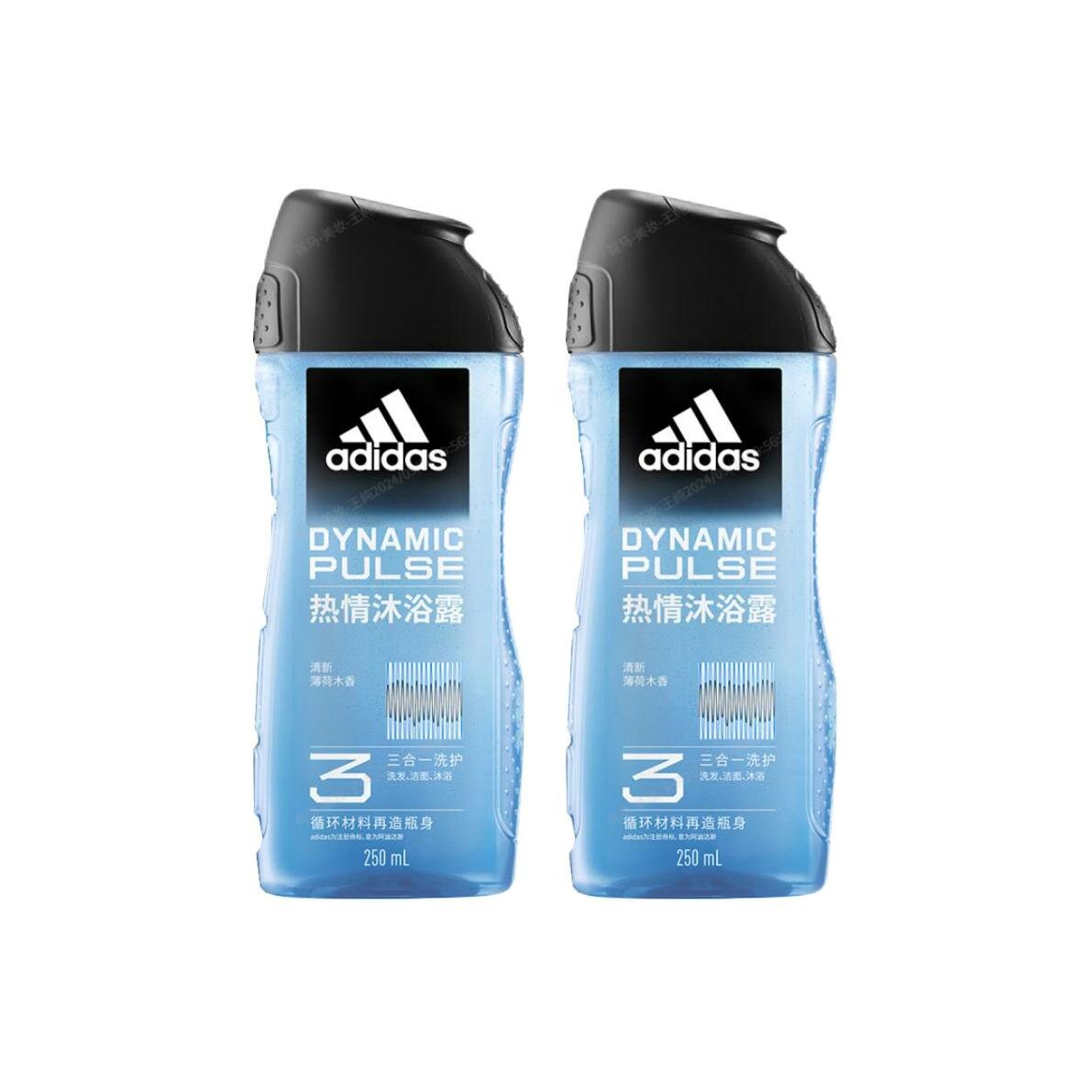 Гель для душа мужской Adidas Passionate Успокаивающий Увлажняющий с пачули, 250 мл