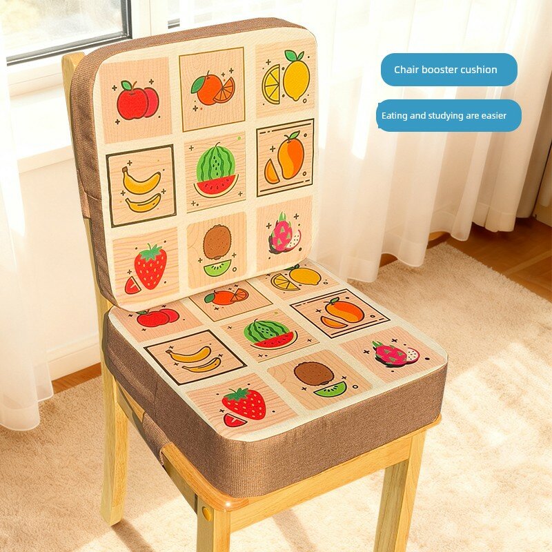Подушка-бустер для детского стульчика, утолщенная подушка для сиденья, подушка для учебного стула, подушка для стула