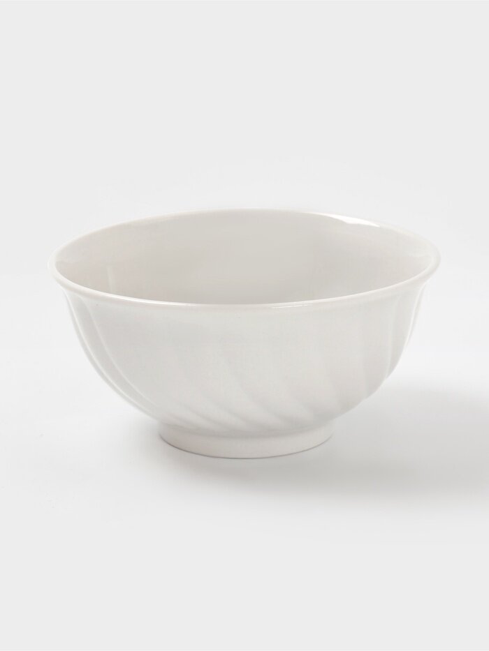 Салатник Дулевский фарфор «Голубая роза», 700 мл, цвет белый