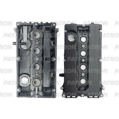 Крышка клапанная PATRON P17-0034 Mot. 1.6 16v, 1.8 16v Chevrolet Aveo T250, T300 05-, Cruze 09-16, Tracker, Trax 13-, Opel Astra H, J 04-17, Corsa D 06-15, Insignia 08-17