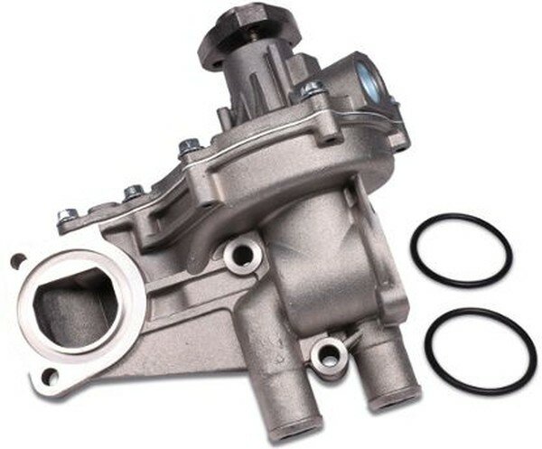 Насос водяной HEPU P513 Audi 100, A6 8, 82-2, 97 1, 8, 2, 0 Mot.Ace, Abk, Aad, Aae, Sh, Dr, Rs, Vw Golf III, Passat B3, B4 1, 8, 2, 0 Mot.Abs, Seat Alhambra 1.9tdi-2.0i 96-10 в корпусе
