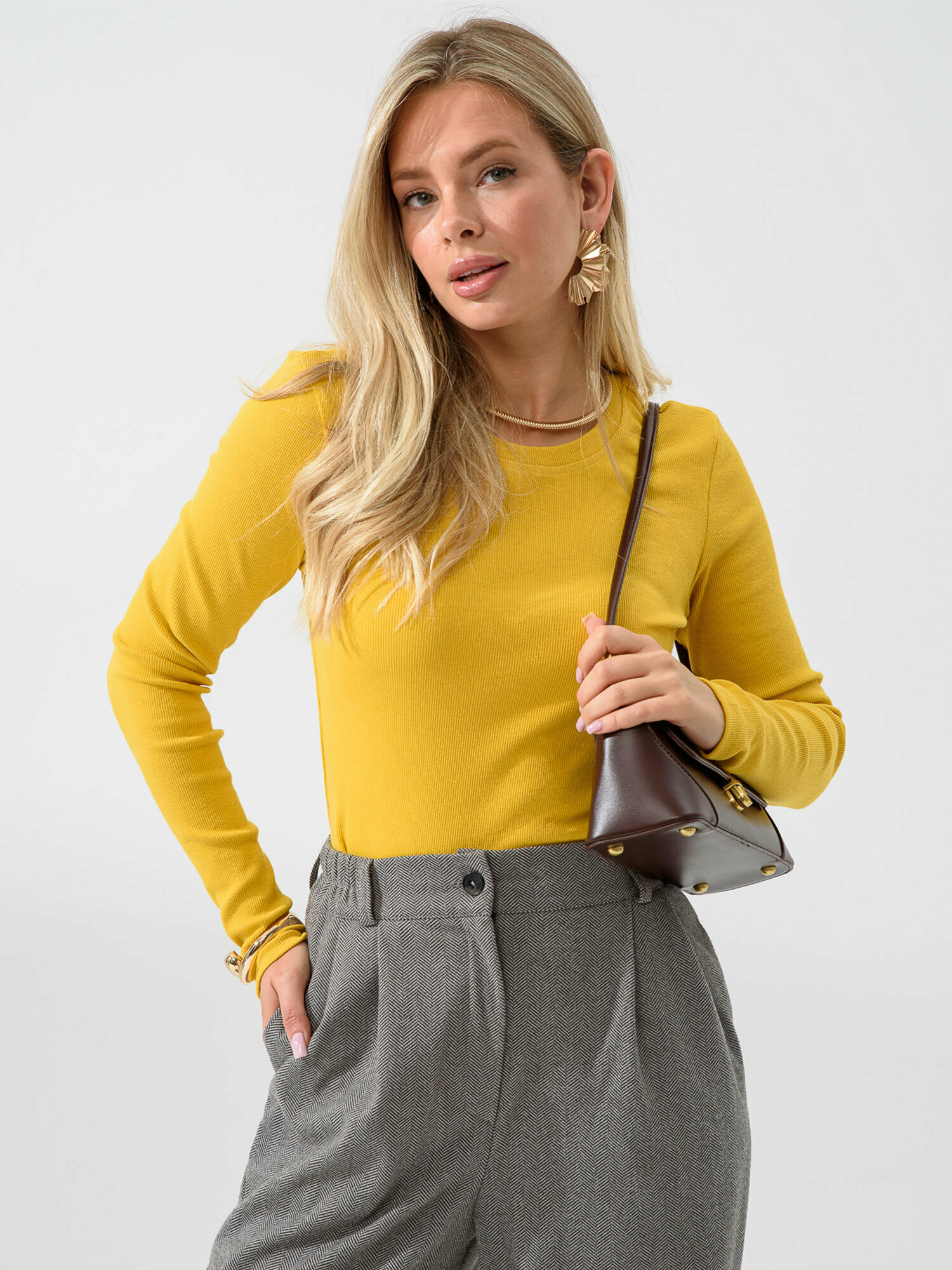 Лонгслив линейка