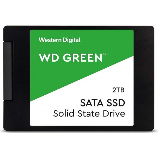 SSD диск Western Digital WD 2.5" Green 2.0 Tb SATA III 3D TLC WDS200T2G0A