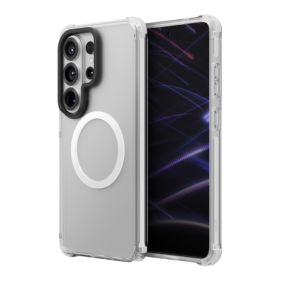 Uniq ударопрочный чехол с MagSafe для Galaxy S26 Ultra, Combat Blanc White