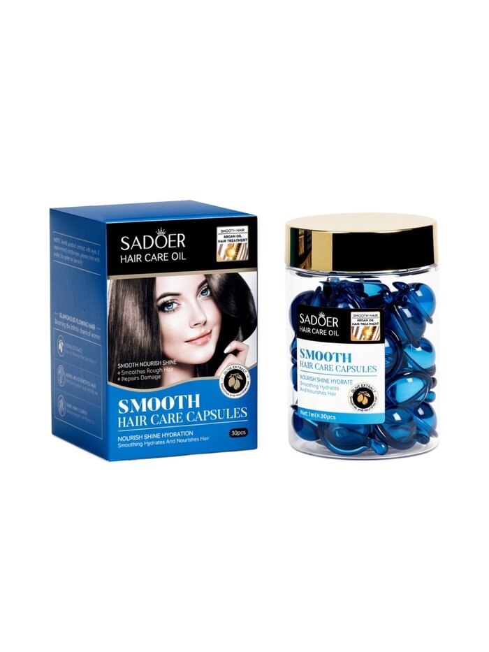 Масло для волос в капсулах, смягчающее, с экстрактом оливы 1 мл × 30 шт.