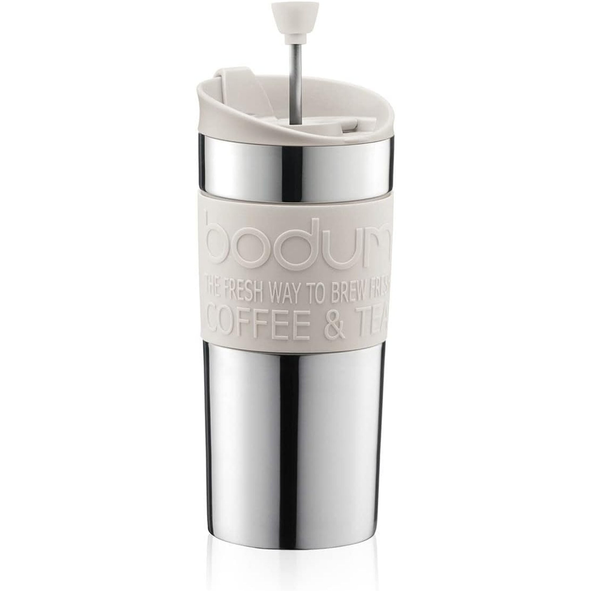 Френч-пресс дорожный Bodum Travel French Press K11067-913, 0.35 л, цвет бежевый