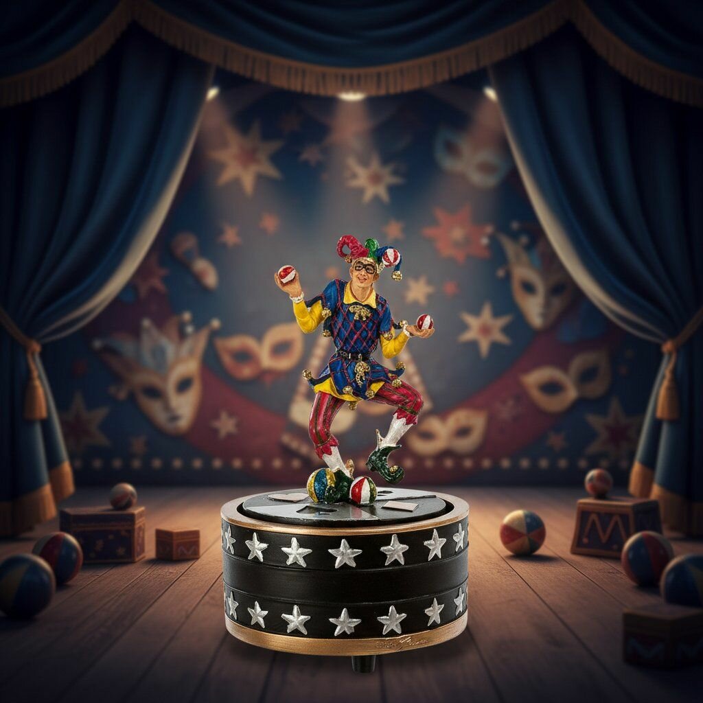 Статуэтка Шут Музыкальная