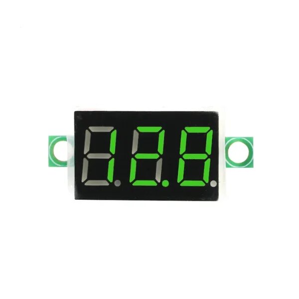 Вольтметр цифровой 0.36" зеленый D-SUN DSN-DVM-368L-3 0-30В