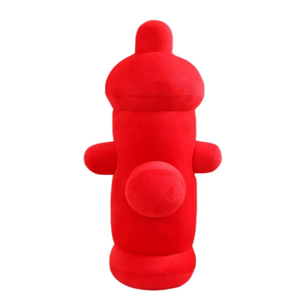 Декоративная плюшевая подушка пожарный гидрант из мягкого материала для дивана и сна