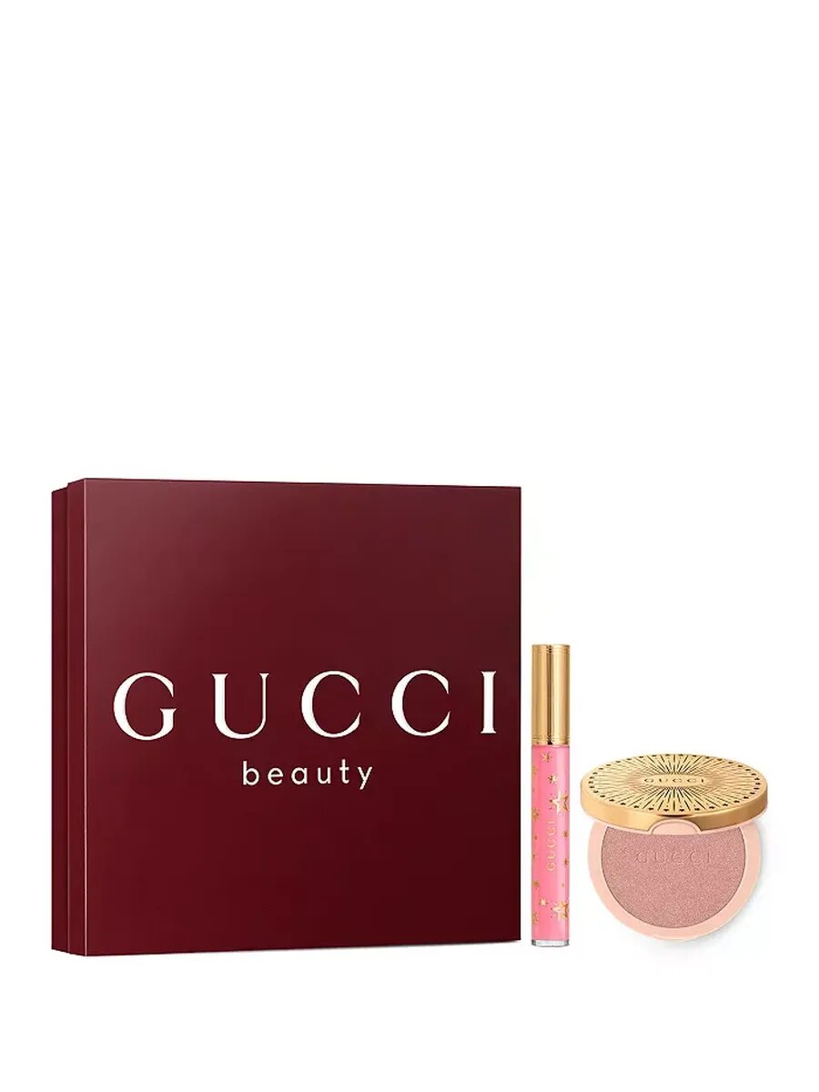 Набор косметики 2 Piece Glow Highlighter & Lip Gloss Gift Set