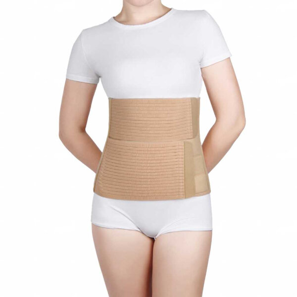 Бандаж послеоперационный ПО-" экотен" высота 25см арт. ПО-25Р/2 р. XL/бежевый (абдоминальный)