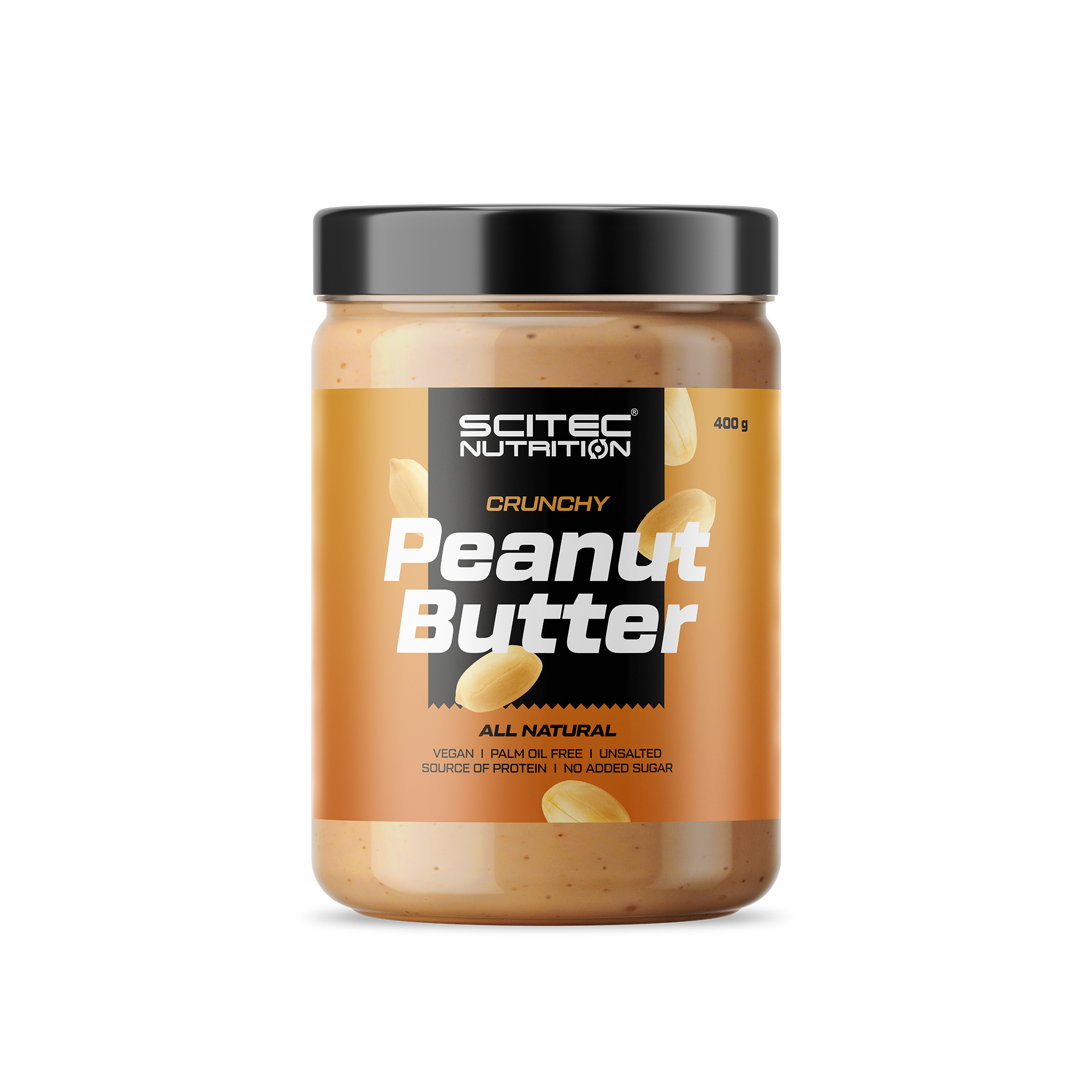 Арахисовая паста кранчи хрустящая Scitec Nutrition Peanut Butter Crunchy 400 г