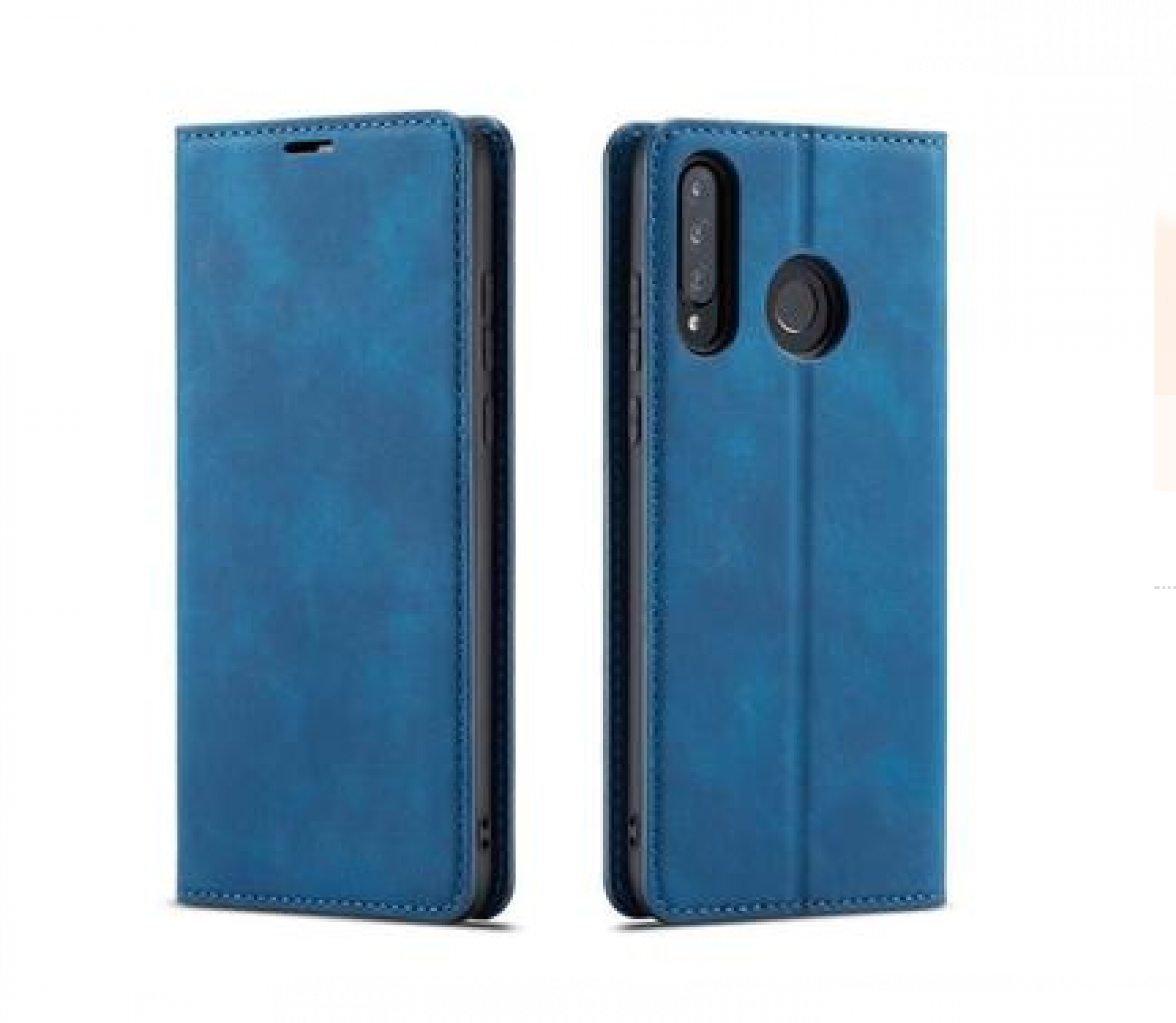 Чехол-книжка MyPads для Huawei P30 Lite, Nova 4E, Honor 20 Lite и Honor 20s из импортной кожи с прострочкой