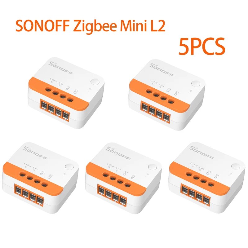SONOFF Zigbee Mini L2, 5шт