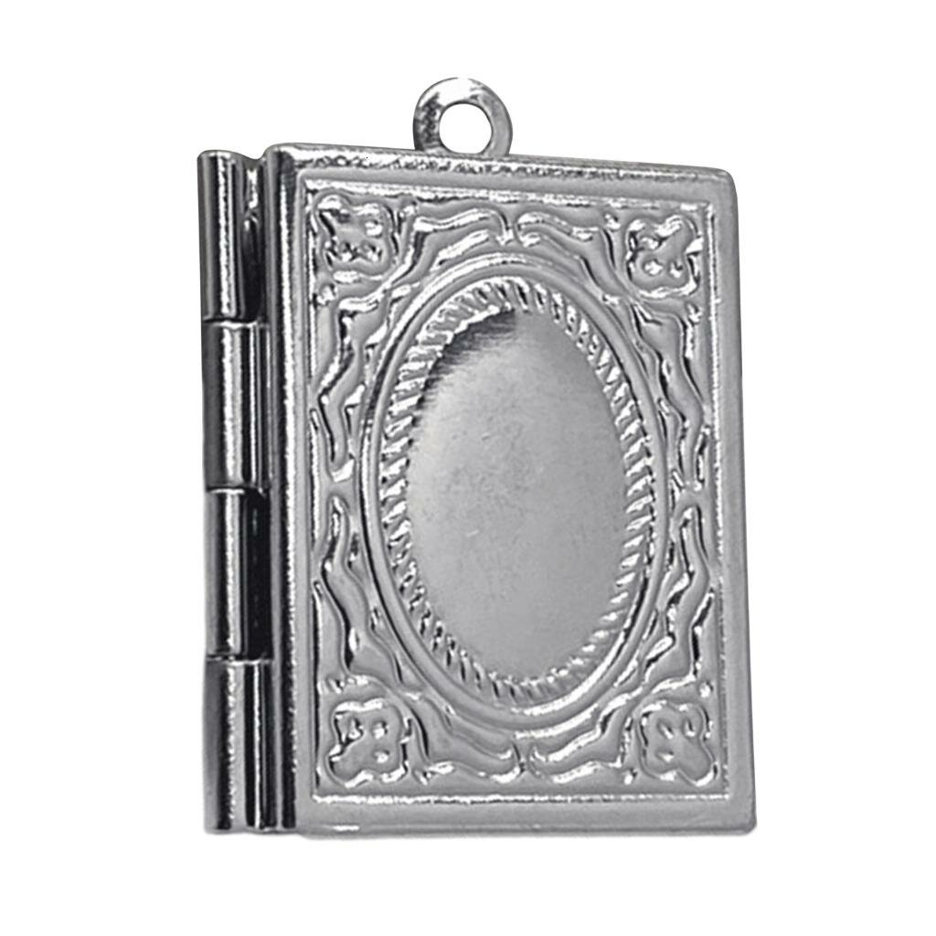 Фотоподвеска-медальон с цветочными гравюрами, Серебро