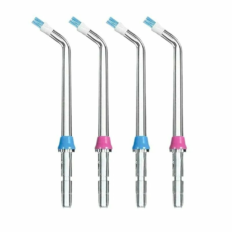 Комлпект сменных запасных насадок для ирригатора VERNESO, 2 шт для полости рта, чистки зубов и брекетов