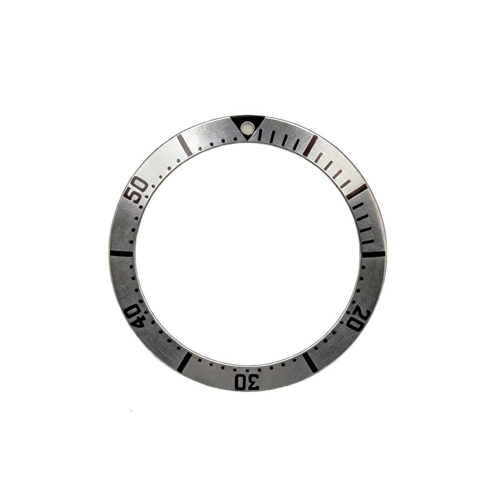 Алюминиево-керамический безель для часов, Серебро