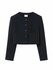 Куртка CLAUDIE PIERLOT Button patch-pocket jacket, размер 42, blue