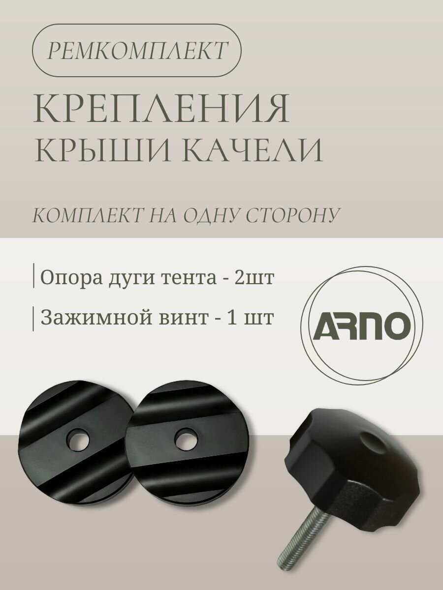 Ремкомплект пластиковых креплений крыши садовых качелей