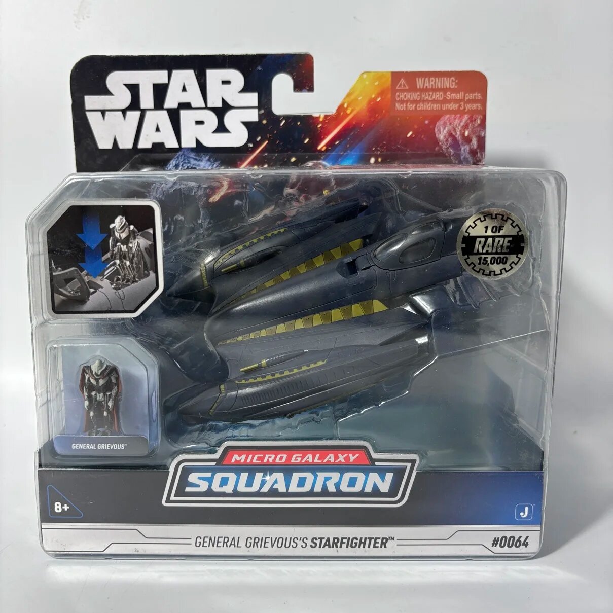 Star Wars Micro Galaxy Squadron General Grievous Starfighter #0064