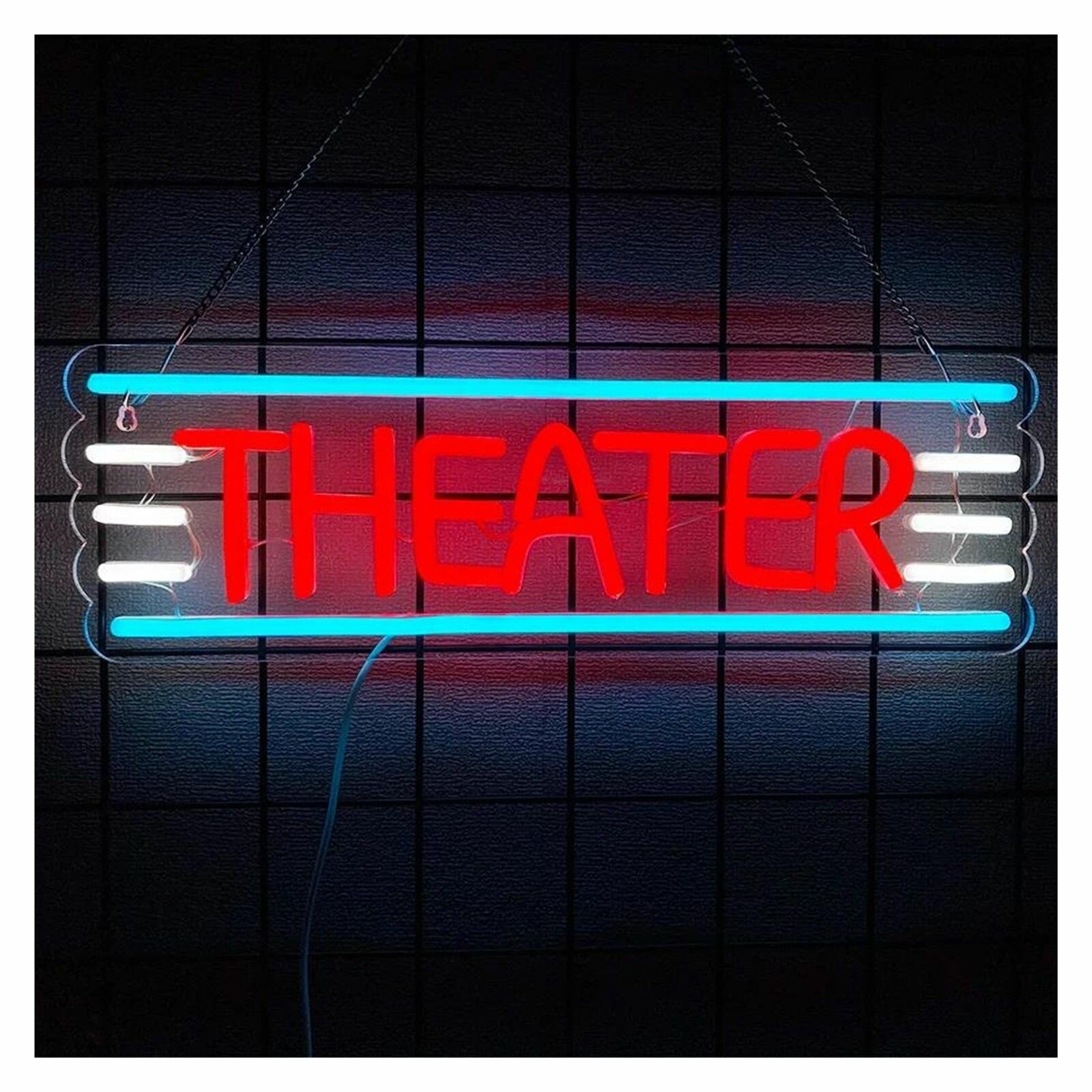 Theater Декор Неоновой Вывески 42смх13,5см