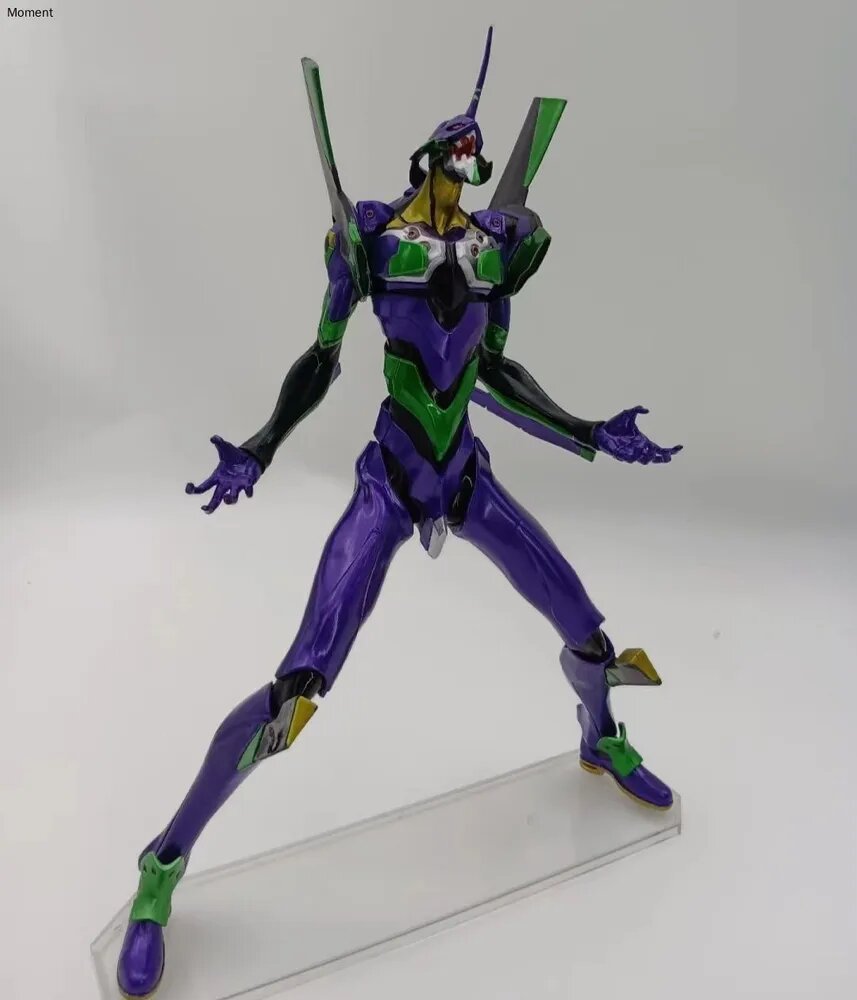 Фигурка Евангелион Ева 01 / Evangelion EVA 01 гальваническое покрытие (30см) - Коллекционная модель из ПВХ для фанатов аниме — фото 1