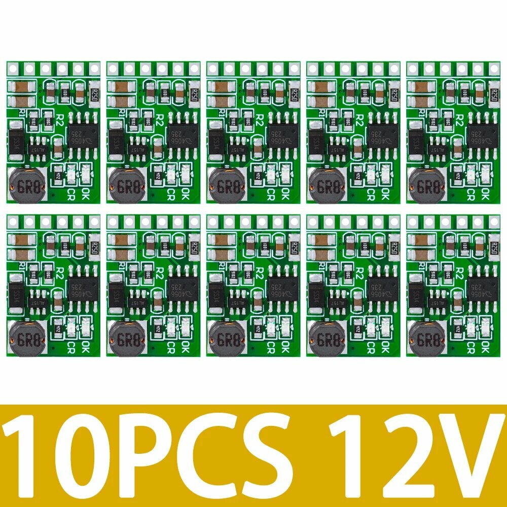 10PCS 12V Преобразователь напряжения Baishundianzi