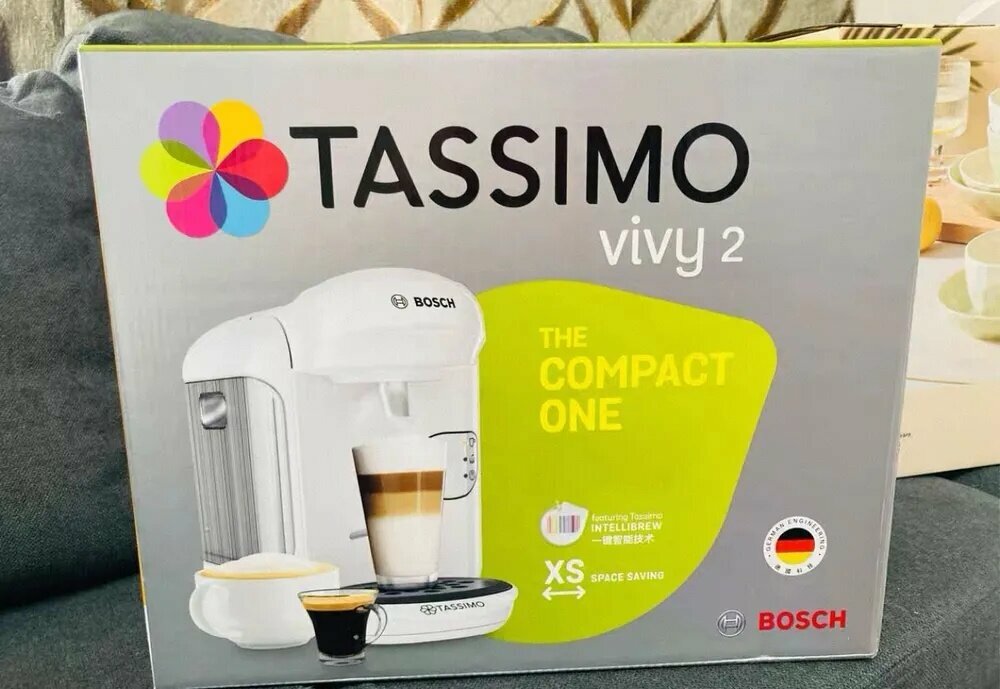 Tassimo Капсульная кофемашина 40844204, белый