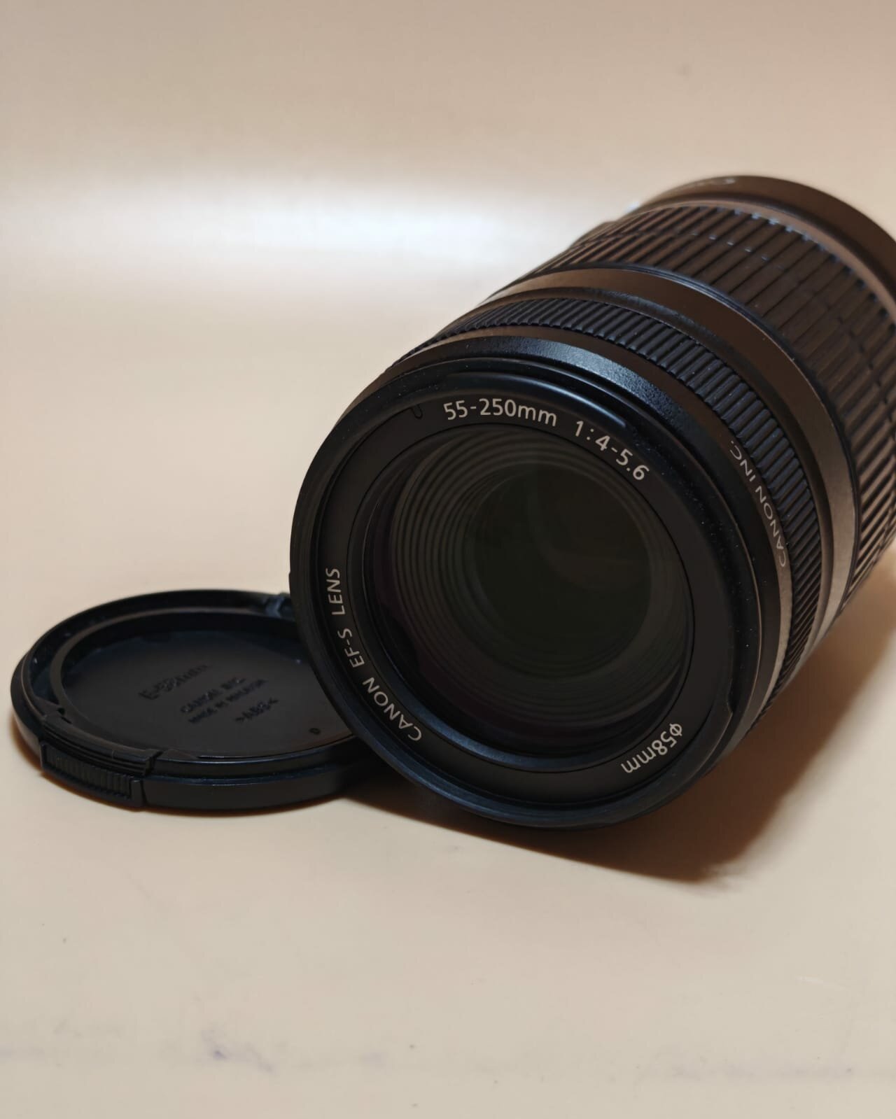 Объектив/Lens Canon EF-S 55-250mm 1:4-5.6 IS , стабилизатор, автофокус, светофильтр 58 мм, черный