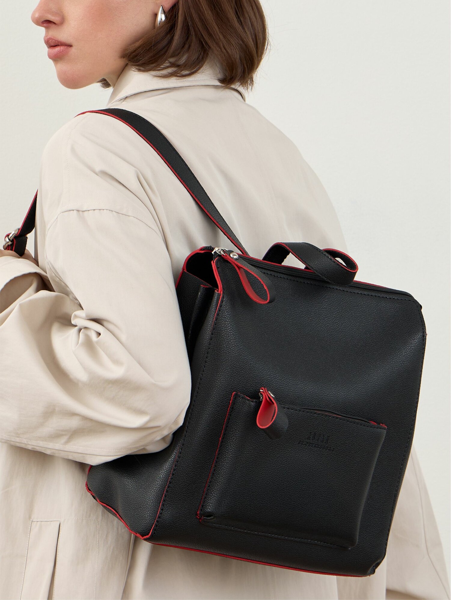 Рюкзак женский городской ANTAN для прогулок на работу и учебу