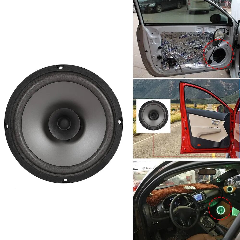 Автомобильные колонки 6 дюймов TS-601 500 Вт 2-полосные коаксиальные для авто