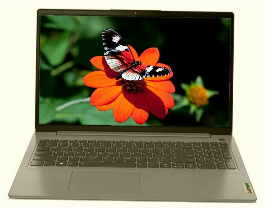 Ноутбук Lenovo Intel Core i3 3,4ГГц 2 ядер. 15,6' 1920x1080 Intel UHD Graphics Windows 11 Pro Русская раскладка