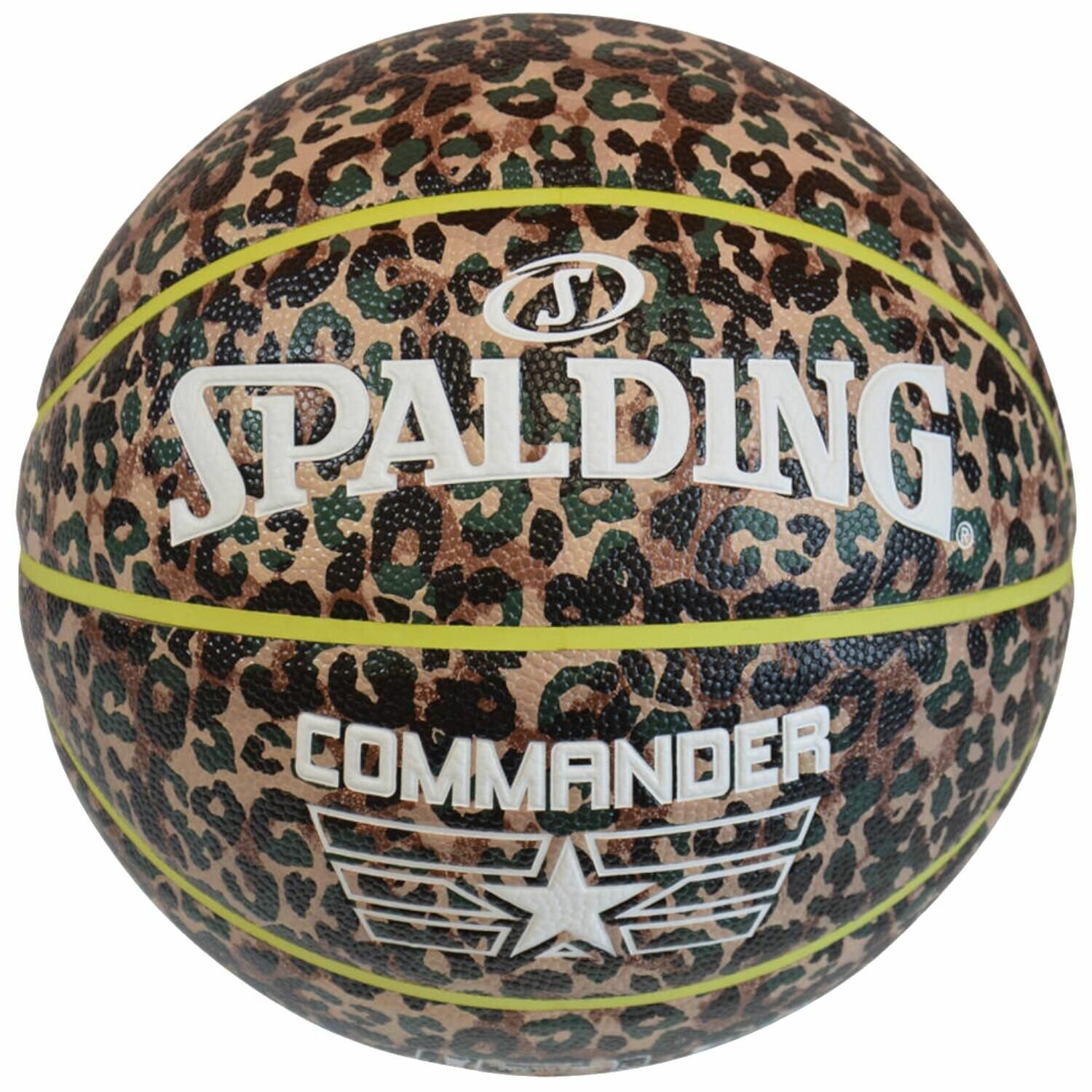 Баскетбольный мяч Spalding Commander In/Out Размер 7, Decathlon, Цвет: Коричневый, Размер: 7