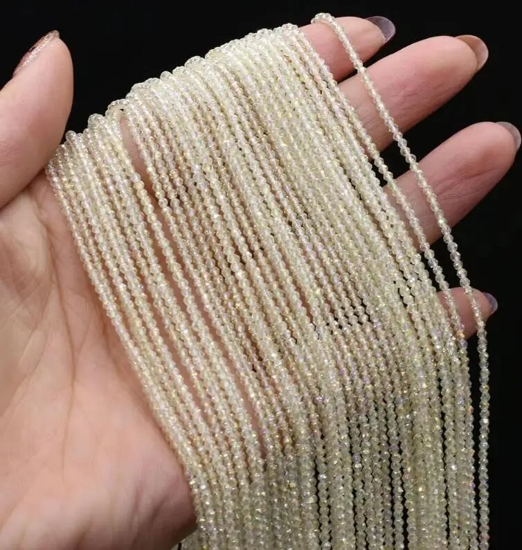 Бусины шпинель 3 мм, серые, 10 нитей, 1200 шт