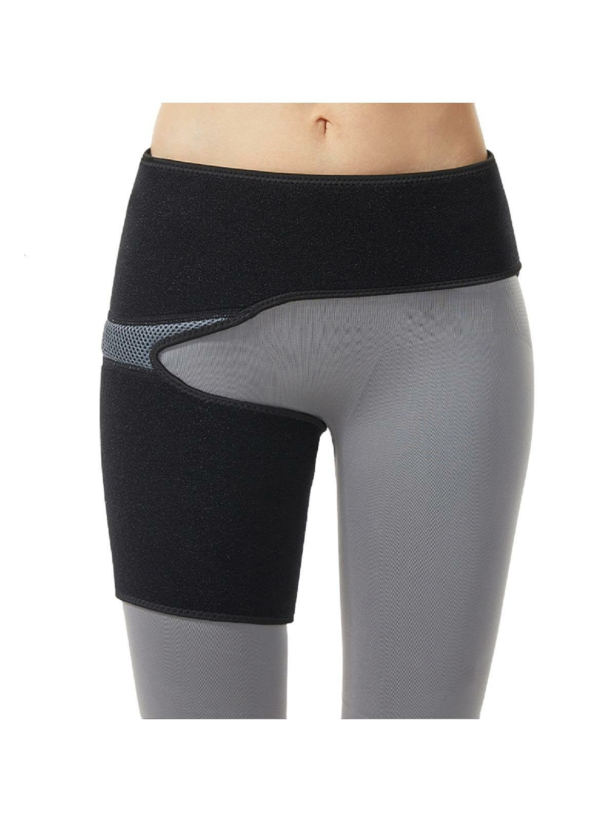 Бандаж Для Поддержки Бедер Эргономичный Набедренный Рукав для занятий Фитнесом в Тренажерном зале, Баскетболом и Бегом