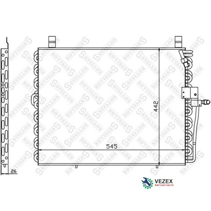 STELLOX 1045292SX Конденсатор