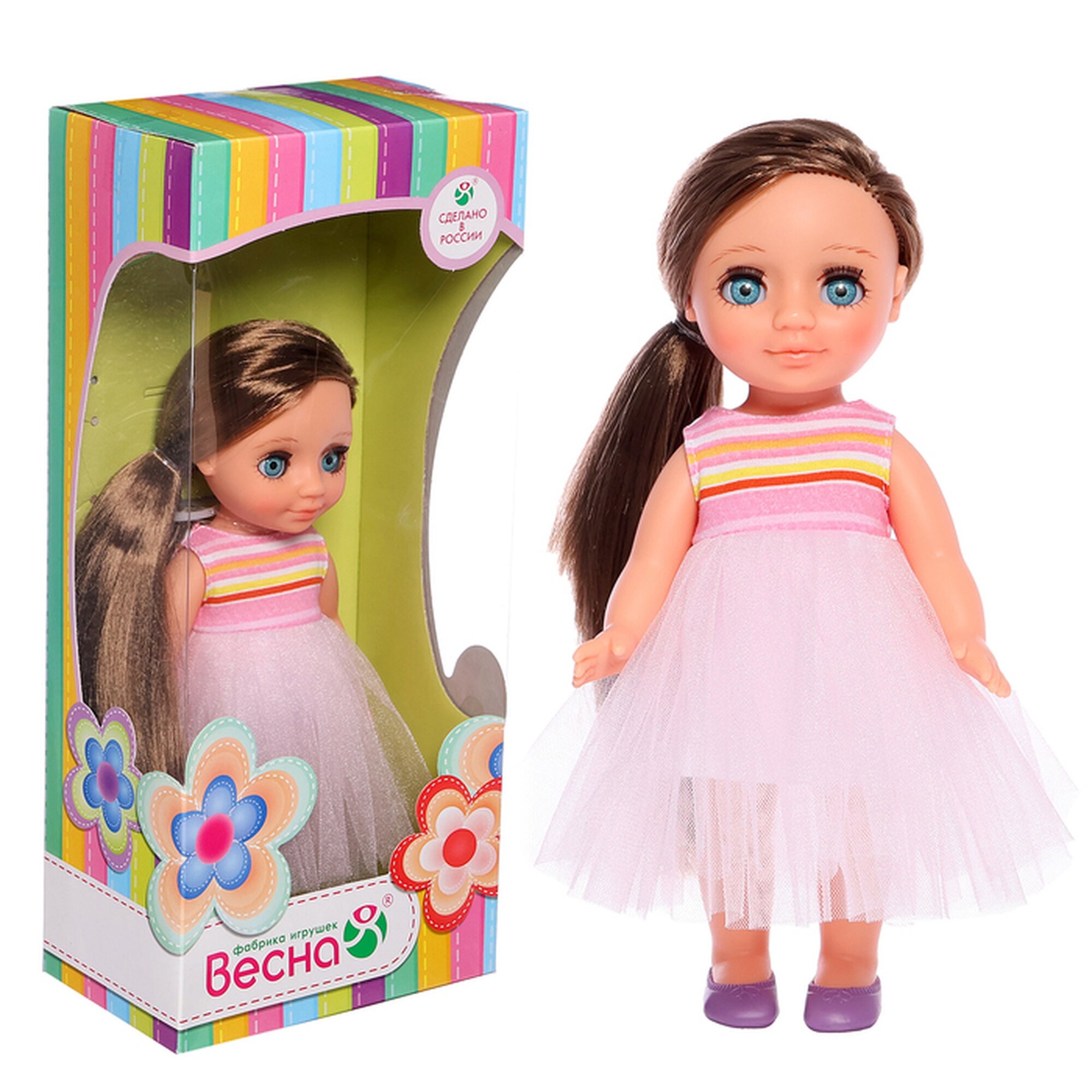 Кукла Весна-Киров "Ася", 26 см, винилово-текстильная, для девочек