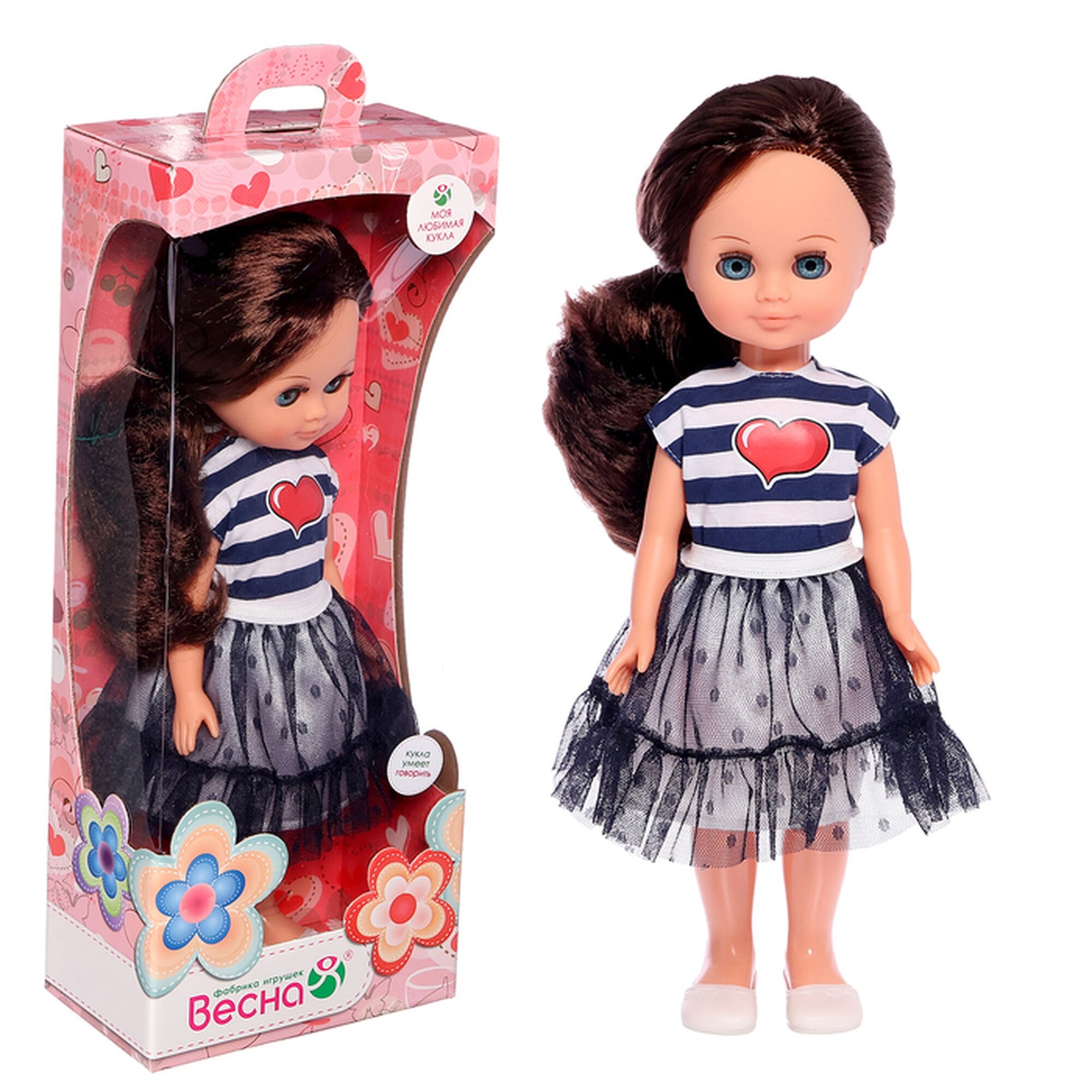 Кукла "Герда яркий стиль 2" со звуковым устройством, 38 см В3704/о 7333330