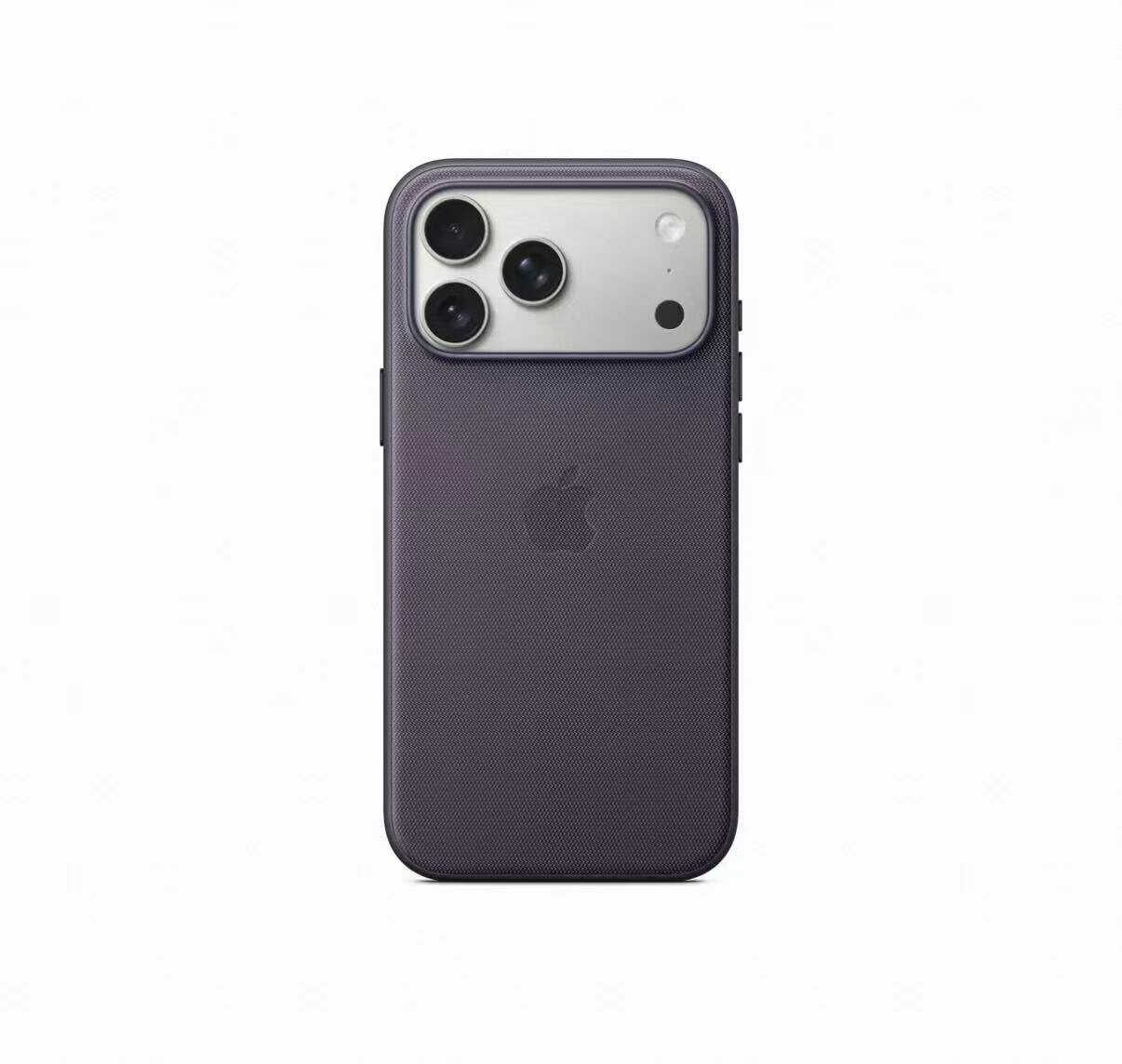 Чехол TechWoven MagSafe, для iPhone 17 pro, текстильный, пурпурный
