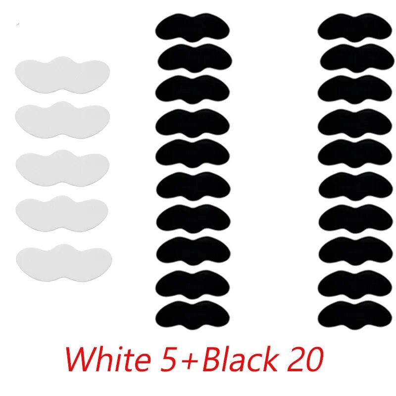 Наклейки для удаления черных точек Nose, White 5+Black 20