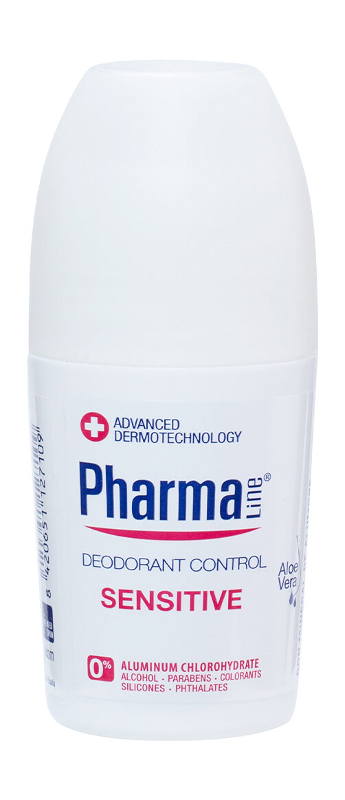 HERBAL Шариковый дезодорант для чувствительной кожи Pharmaline, 50 мл