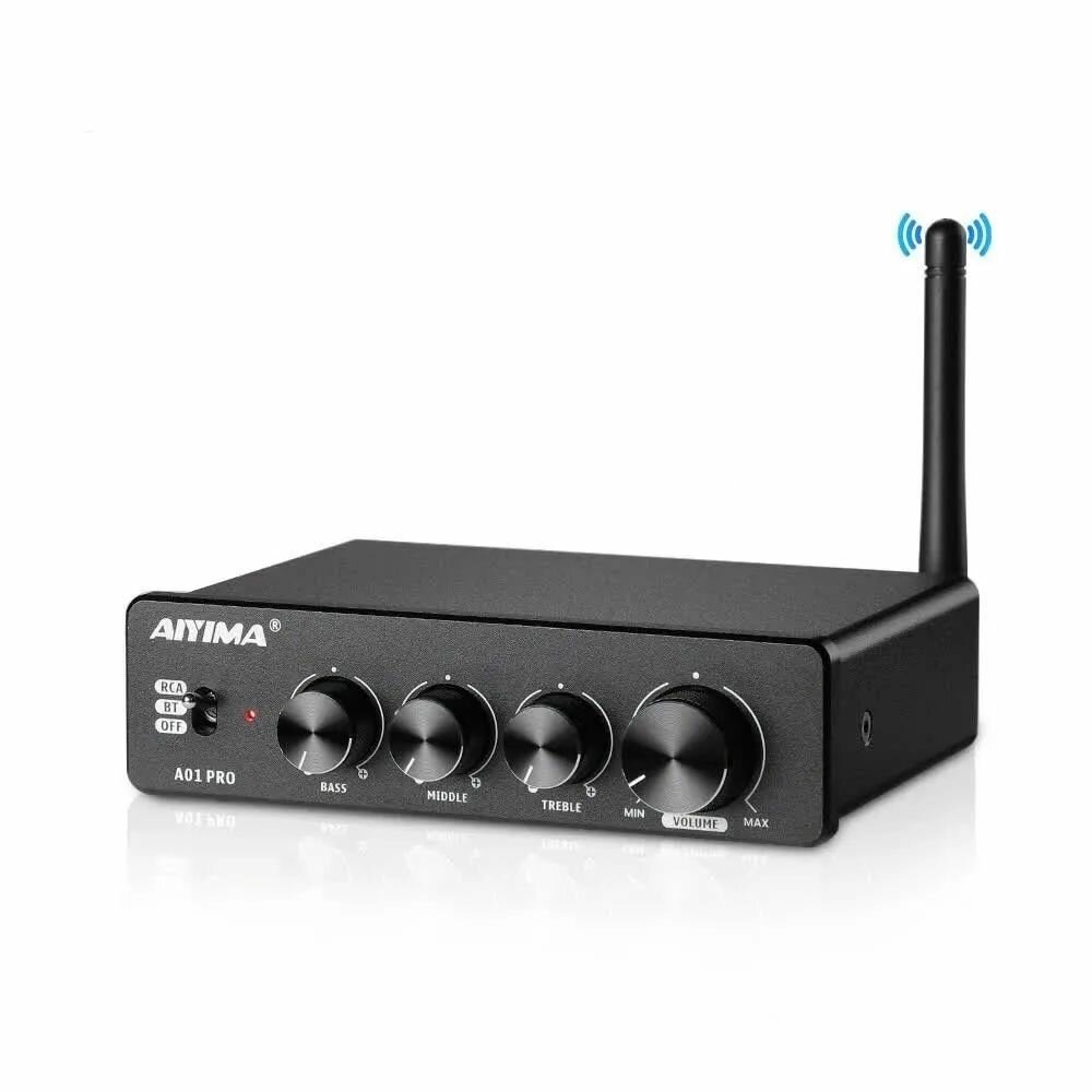 Усилитель высокой мощности Aiyima A01 Pro Bluetooth