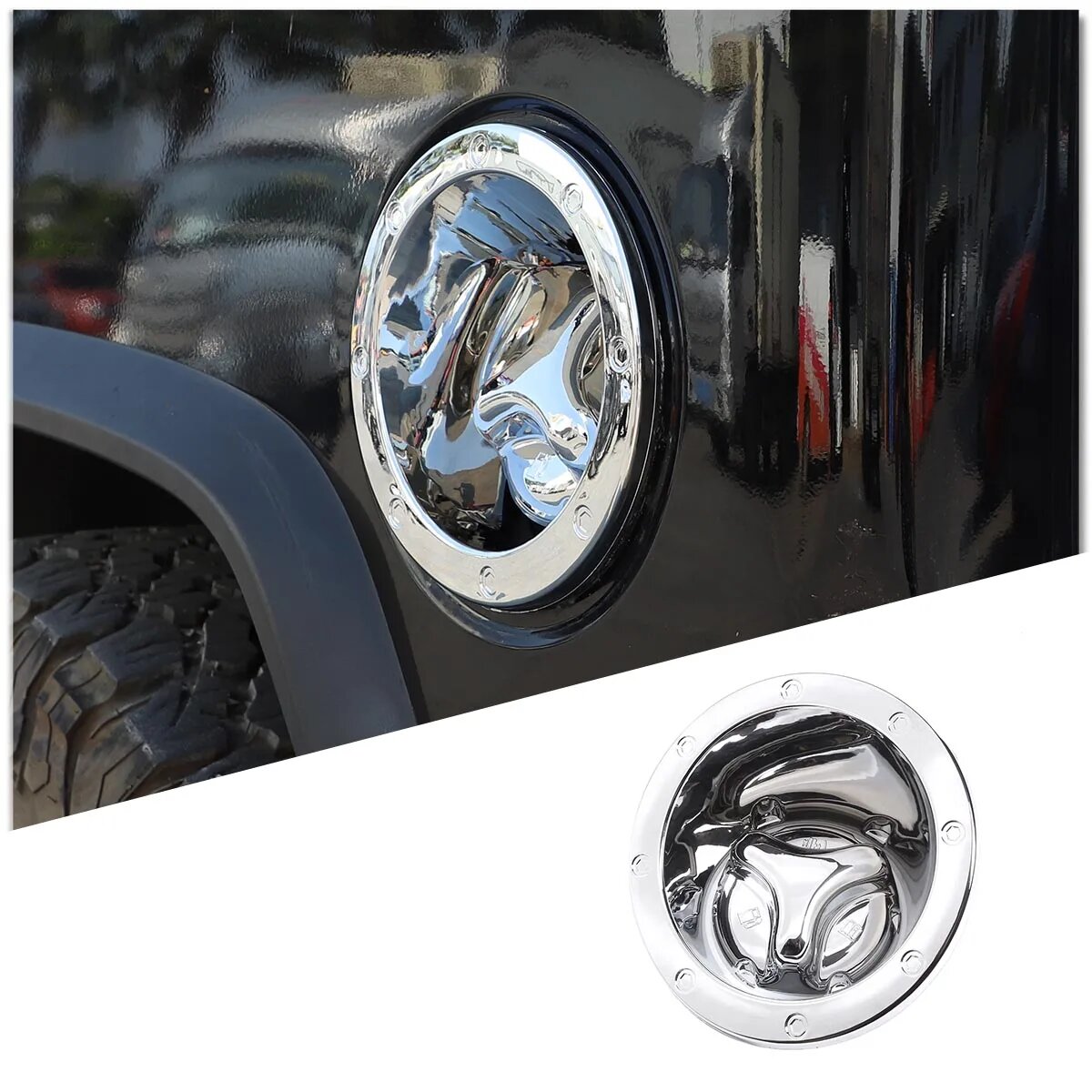 Подходит для Hummer H2 2003-09, рамка двери топливного бака автомобиля, крышка бензобака, молдинг, хромированная крышка, люк, масляный заливник, декоративные аксессуары