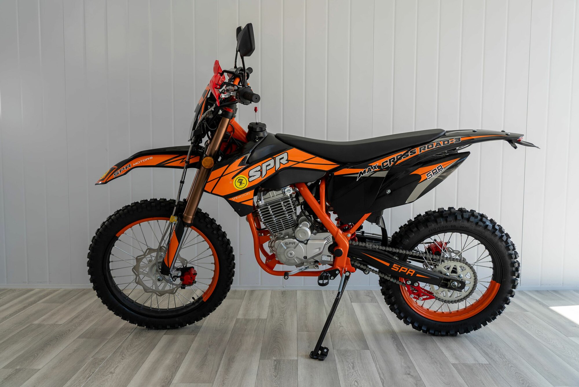 Мотоцикл SPRMOTORS CROSSROAD-3 MAX FH250-Y1_ЧЕРН (с ПТС в заводской упаковке)