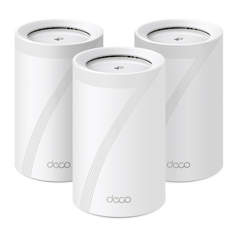 TP-Link Сетевое оборудование Deco BE65 3-pack BE9300 Трехдиапазонная домашняя Mesh-система Wi-Fi 7