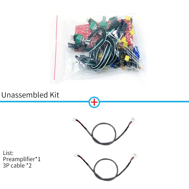 Lenwaycn аудио предусилитель NE5532 2 канала KIT-02