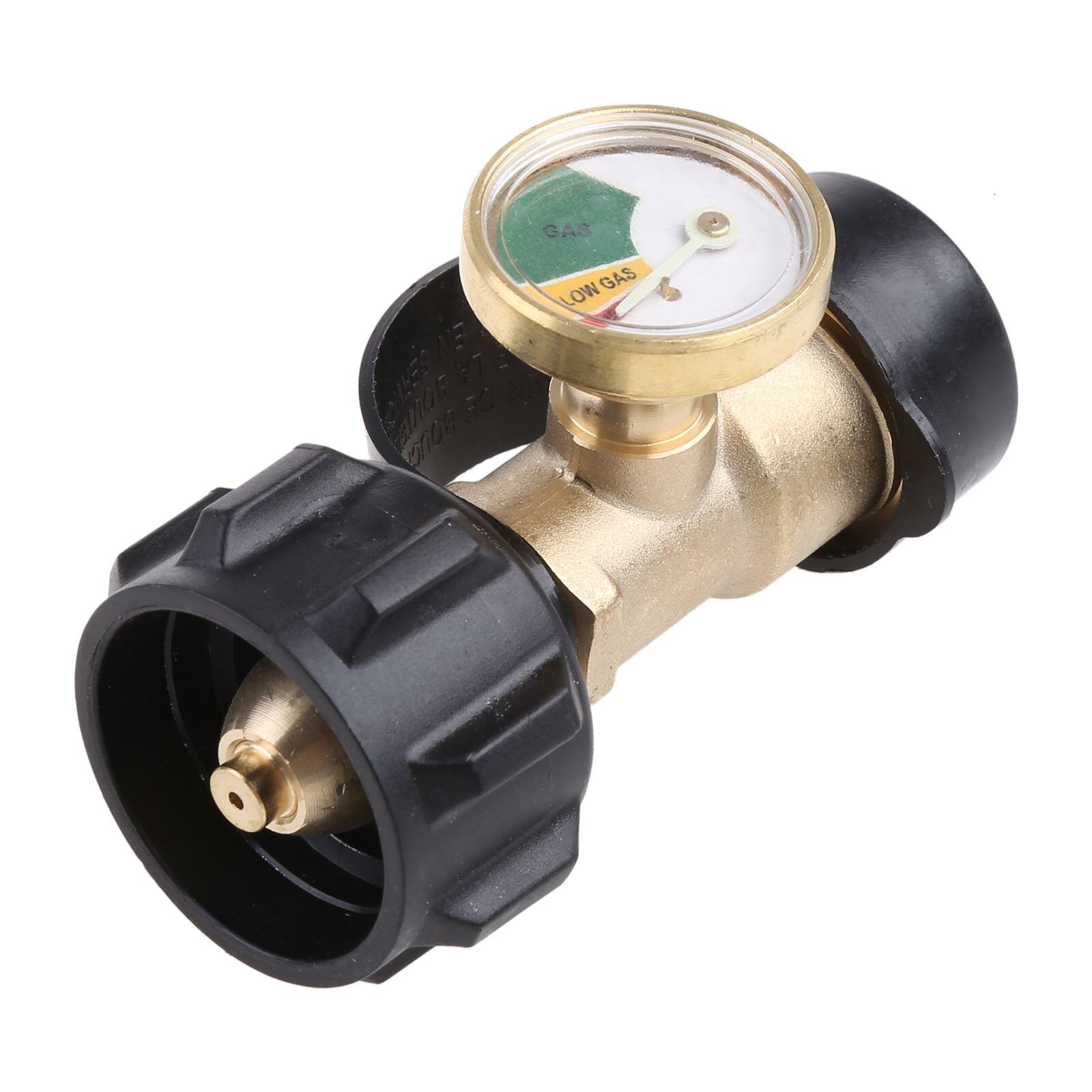 Манометр для пропанового баллона с детектором утечек, Золото