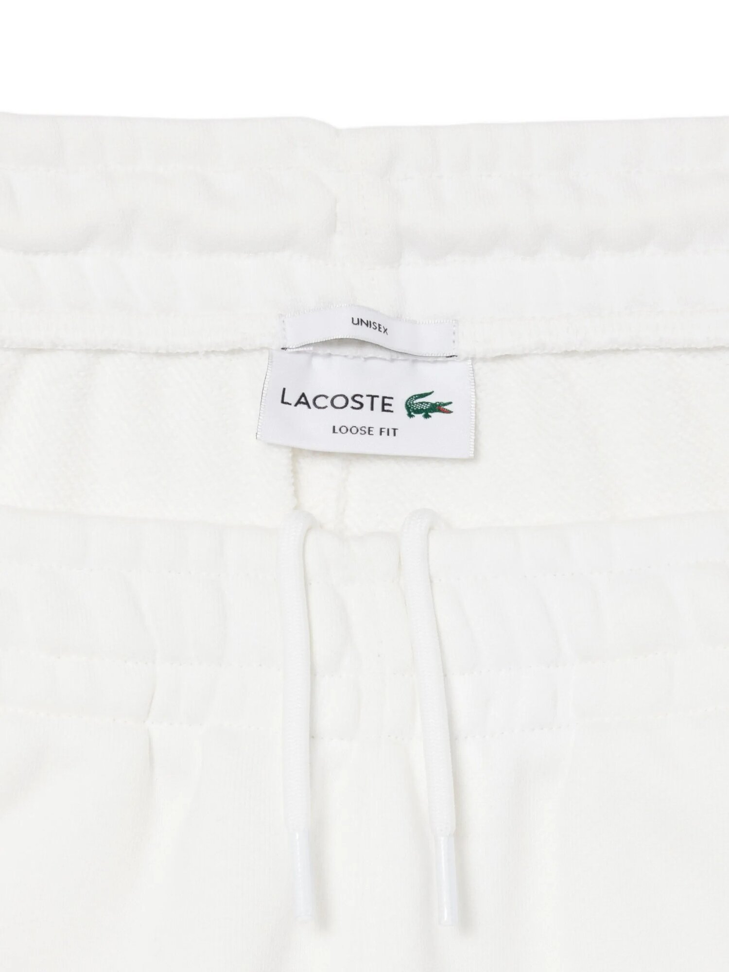 Брюки LACOSTE, размер 48 EU, бежевый/белый — фото 1