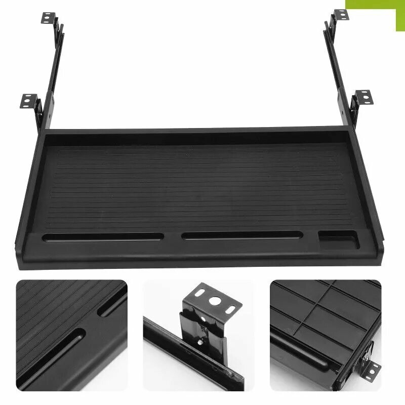 Ящик для клавиатуры под столом, подставка для монитора, полка для хранения, направляющая, кронштейн для офиса